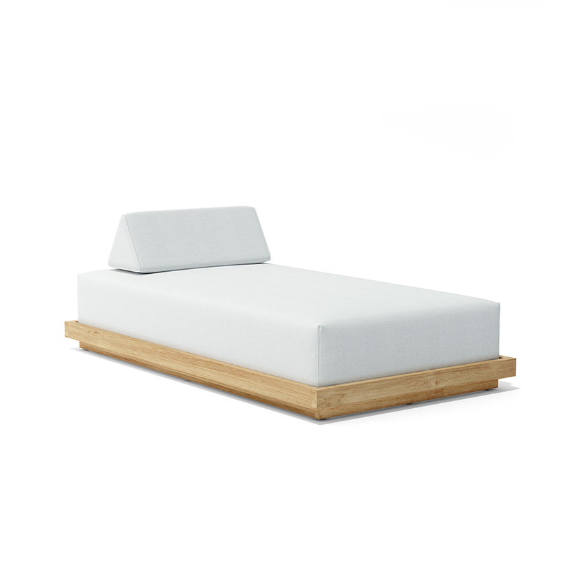 Walters Outdoor, Kuro Narrow Backless Daybed | Walters