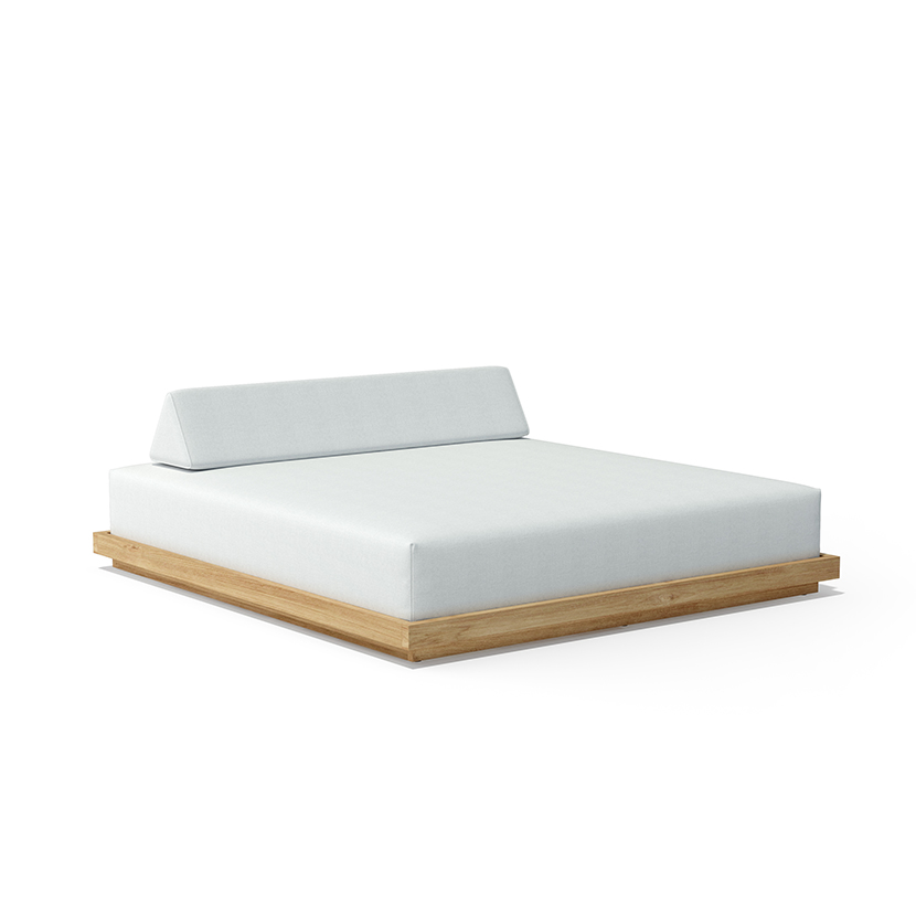 Walters Outdoor, Kuro Wide Backless Daybed | Walters