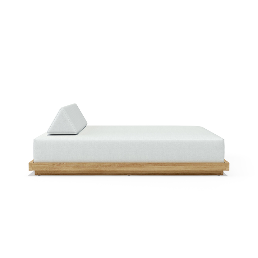 Walters Outdoor, Kuro Wide Backless Daybed | Walters